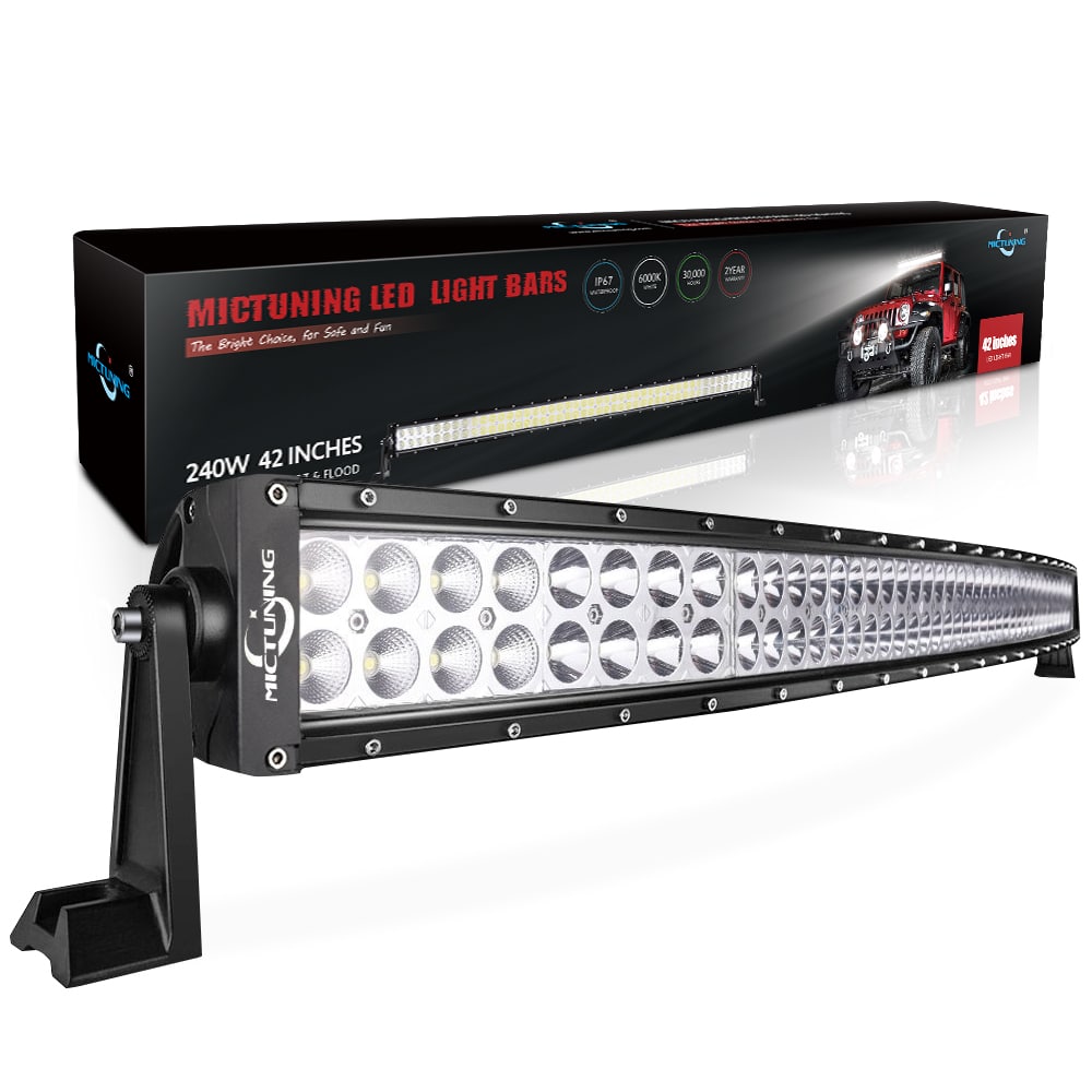Best Curved LED Light Bars (Summer 2023): 52, 50, 44, 42 and 32 Inches